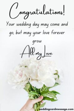 81 Wedding Congratulations Messages - Wedding Card Message