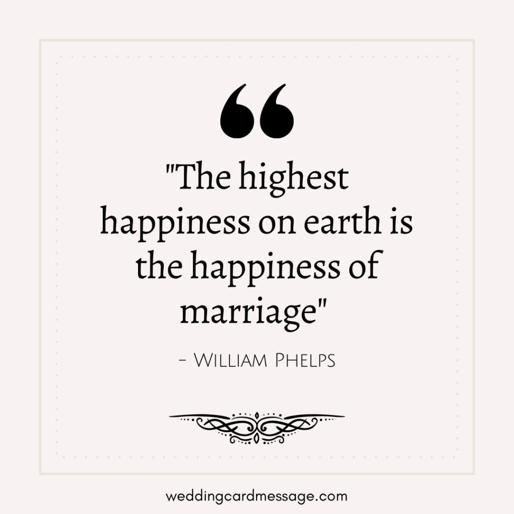 42 Inspirational Quotes about Marriage and Love - Wedding Card Message