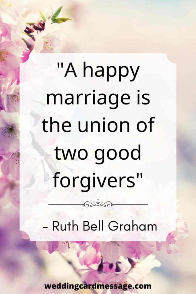 42 Inspirational Quotes about Marriage and Love - Wedding Card Message