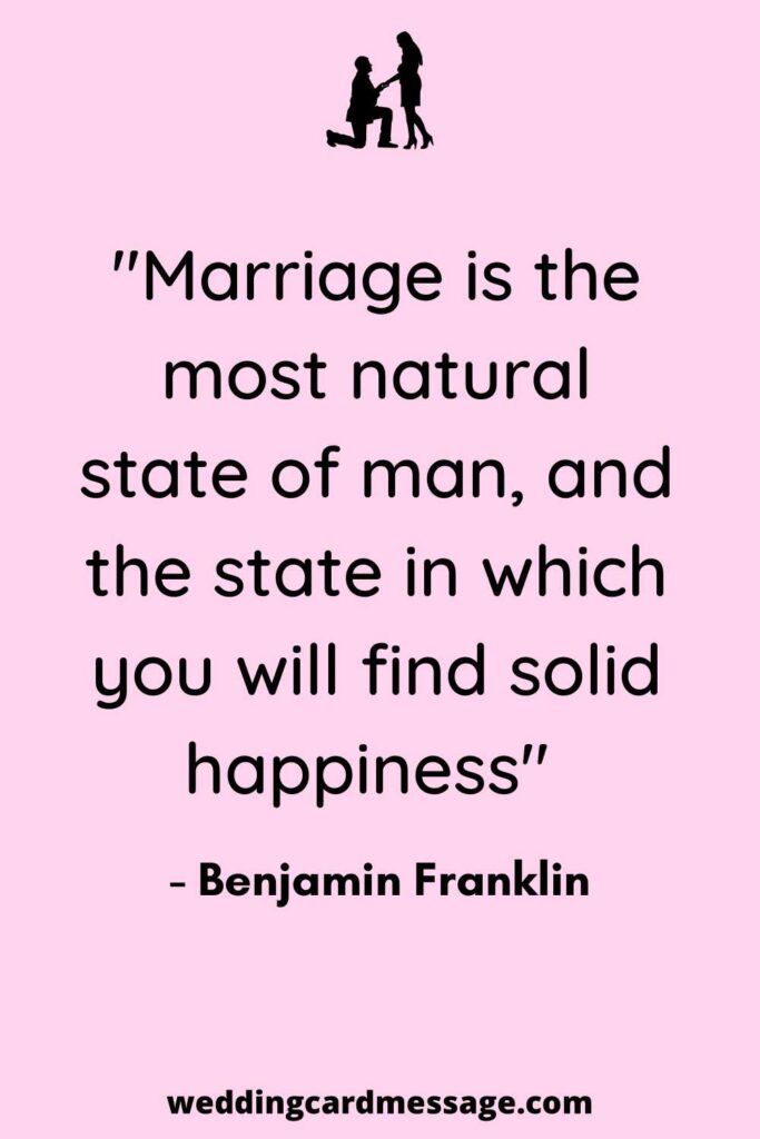 42 Inspirational Quotes about Marriage and Love - Wedding Card Message
